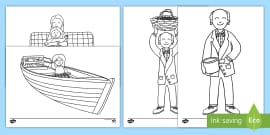 FREE! - Candy Floss Booth Colouring Sheets | Colouring Pages