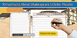 Shakespeare's Globe Theatre Labelling Activity - Powerpoint
