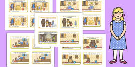 Goldilocks Sequencing Activity (teacher made) - Twinkl