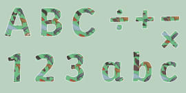 Genetics Double Helix DNA Bulletin Board Letters and Numbers