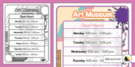 Donut Shop Dramatic Play Open Sign (teacher made) - Twinkl