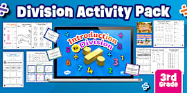 Printable 3rd Grade Division Worksheets Pack | Twinkl USA
