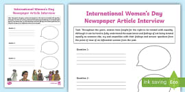 International Women's Day Word Search | Year 3-6 - Twinkl