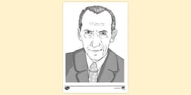 Piet Mondrian Colouring Page | Colouring Sheets - Twinkl