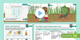 'y' Making 'igh' Sound - Primary Resources (teacher made)