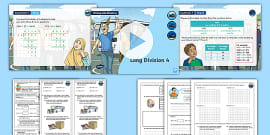 Long Division Method KS2 Display Posters