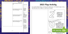 👉 Matholution Maths New Year Activity Worksheet Display