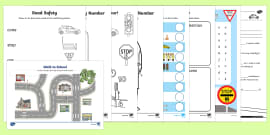 Road Safety Worksheet (Teacher-Made)