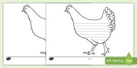 Zebra Writing Template (teacher made) - Twinkl