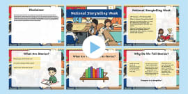 Story Retelling PowerPoint (Hecho por educadores)