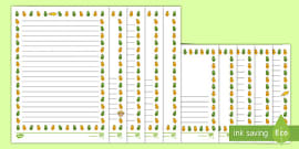 KS1 The Papaya That Spoke Writing Frames (teacher made)