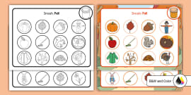 Fruits and Vegetables Smash Mats (teacher made) - Twinkl