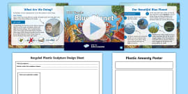 The Blue Planet Worksheet / Worksheet (teacher made)