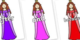 Sleeping Beauty Word Mat (teacher made) - Twinkl