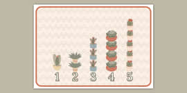 Succulents-Themed Staff Noticeboard Display Banner - Twinkl