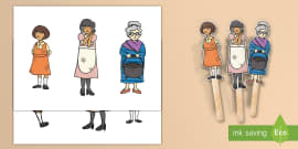 The Magic Porridge Pot Colouring Sheets (teacher made)