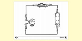 FREE! - Slide Switch Colouring | Colouring Sheets - Twinkl