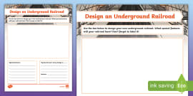 The Underground Railroad Discussion Cards for 3rd-5th Grade