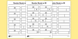 Number Bonds to Ten Activity (Teacher-Made)