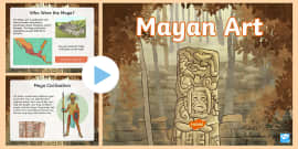 KS2 Maya Masks PowerPoint- Teaching resource- Maya Mask