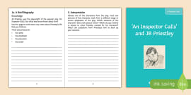 LA An Inspector Calls: Act 2 Summary and Keywords Guide