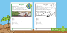 Earth Day Join the Dots Activity | 6th Grade Resource