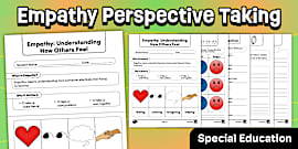 Empathy Worksheet for 3rd-5th Grade