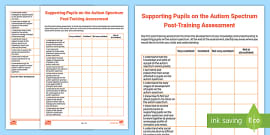 Sensory Audit (Assessment Sheet) - Sensory Profile Resource