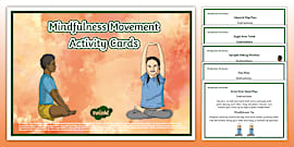 Movement Cards (teacher made) - Twinkl