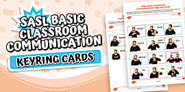 FP SASL Classroom Hand Signals Display Posters
