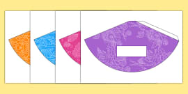 10th Birthday Party Food Cones (teacher made) - Twinkl