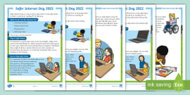 Safer Internet Day Display Posters | Display Items | Twinkl