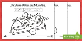 Crack-er the Code Addition and Subtraction to 20 Differentiated Worksheet