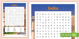 KS1 India Fact Cards - KS1 - Geography - Asia - Twinkl
