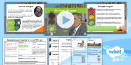 LKS2 Garrett Morgan Reading Comprehension Activity