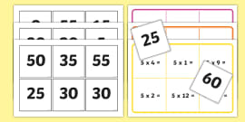 Ten Times Table Bingo (teacher made)