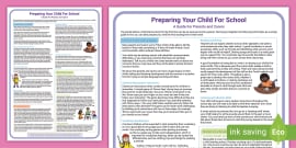 School Readiness Poster (teacher made) - Twinkl