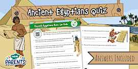 Ancient Egypt Quiz PowerPoint