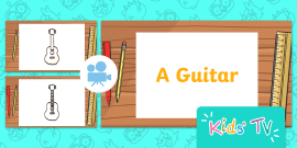 FREE! - How to Draw a Guitar (teacher made) - Twinkl