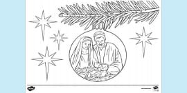 FREE! - Christmas Nativity Colouring | Colouring Sheets