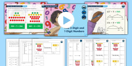 Adding Ones to a 3 Digit Number Worksheet Year 3 - Twinkl