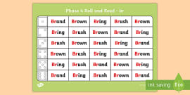 'br' Blends Worksheet | Phonics | Primary Teaching Resources
