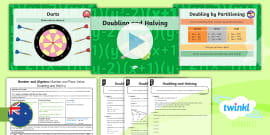 Doubling Multiplication Strategy Poster (teacher made)