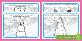 Figuri plane Planșe pentru modelaj cu plastilina - Twinkl