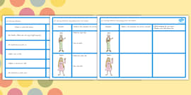 Character Profile Worksheet to Support Teaching on The BFG