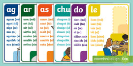 Mothúcháin A4 Display Poster - Requests (teacher made)