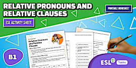 Relative Pronouns Poster