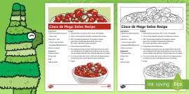 Maya Food Tortilla Recipe KS2 (teacher made) - Twinkl