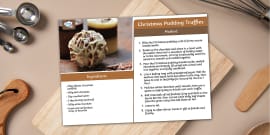FREE! - Editable A4 Christmas Pudding (teacher made)