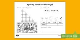 What a Wonderful World Worksheet / Worksheet Making My Own Journey ...